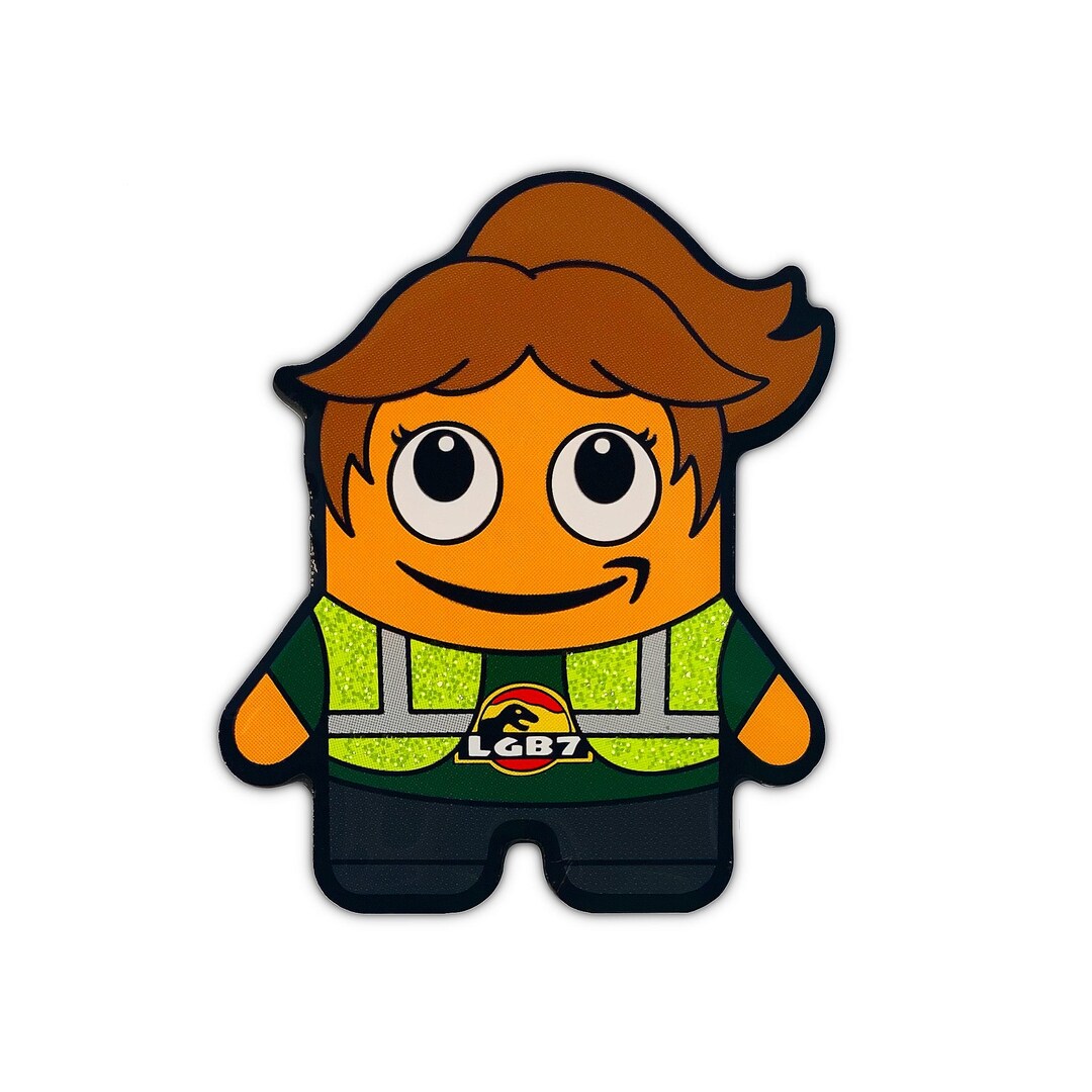Mama Peccy Off-set Pin (glitter) - Etsy
