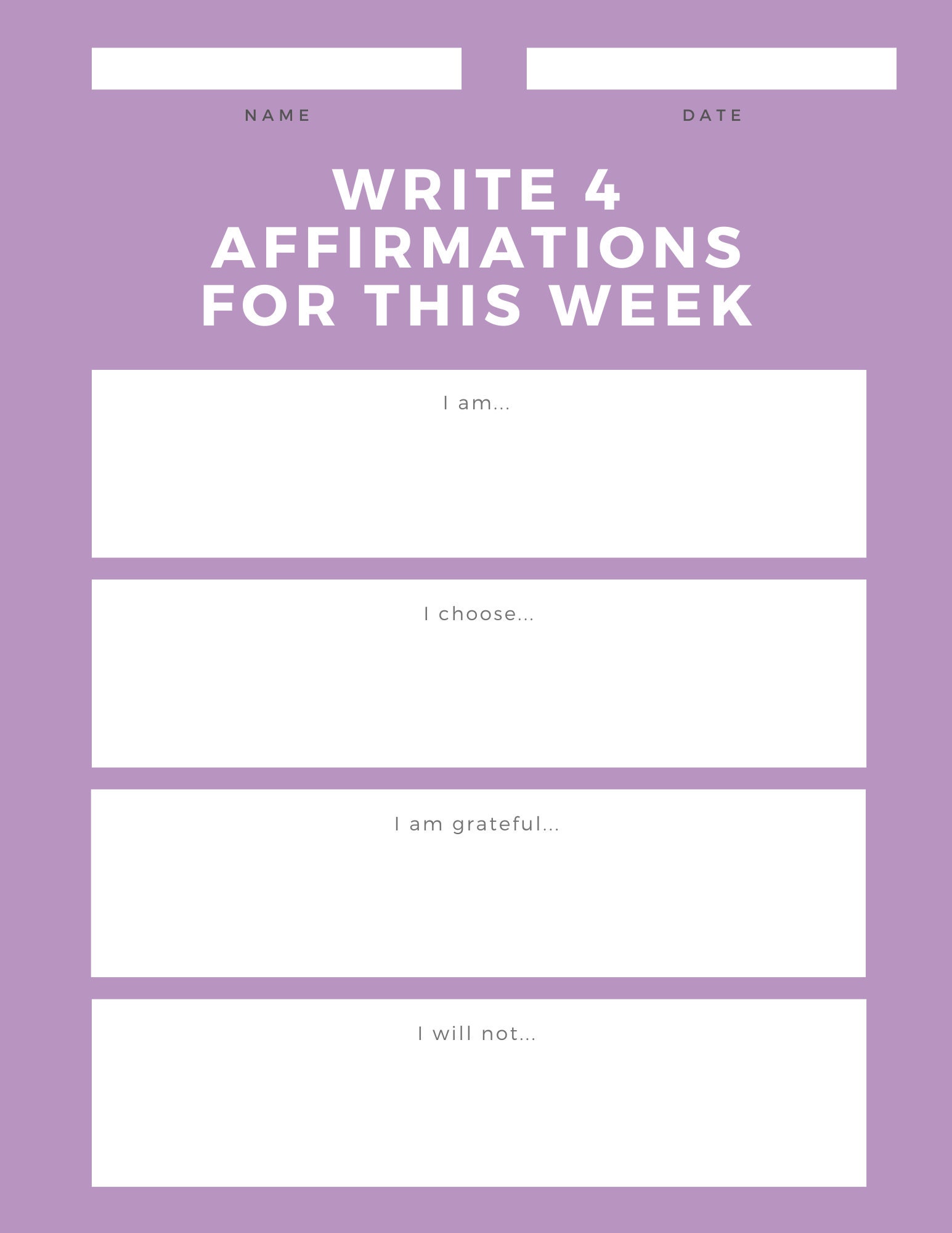 Journal Prompt Notebook, Printable, Workbook, Instant Download, Writing ...