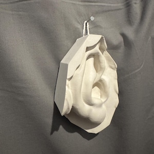Ear of David Plaster Cast Art Reference, Handmade Sculpture for Artists ...
