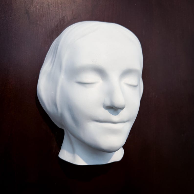 Unknown Woman Plaster Cast Art Reference, Handmade Sculpture for ...