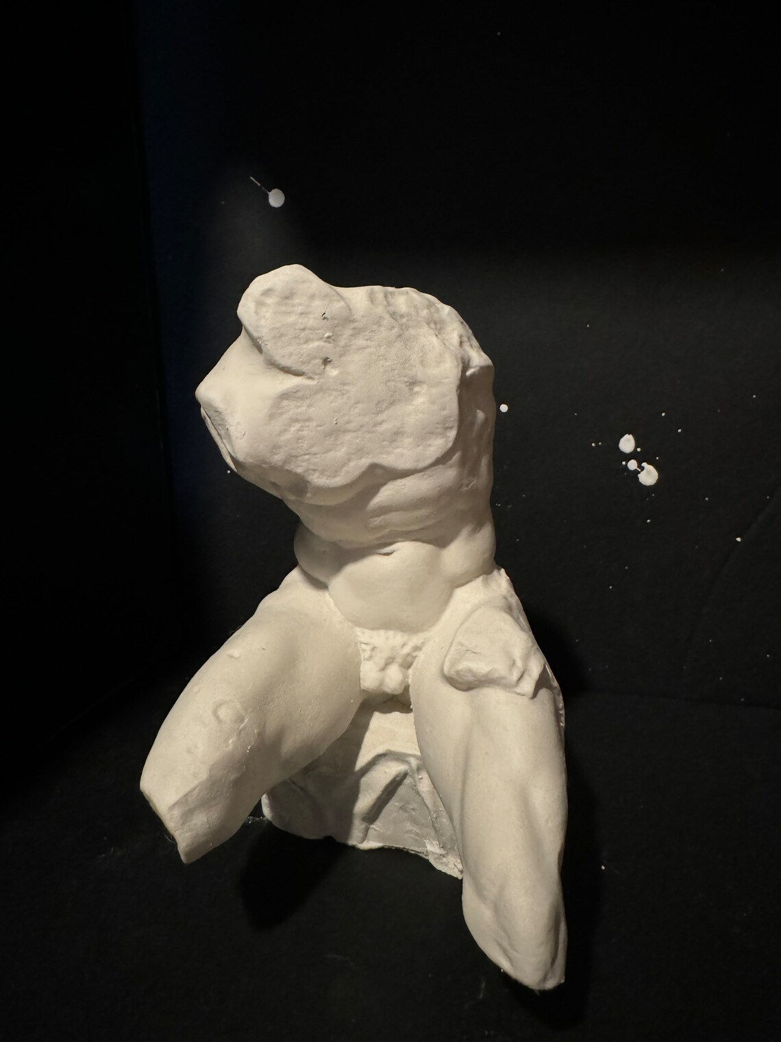 Belvedere Torso Plaster Cast Art Reference, Handmade Sculpture for Artists - Etsy