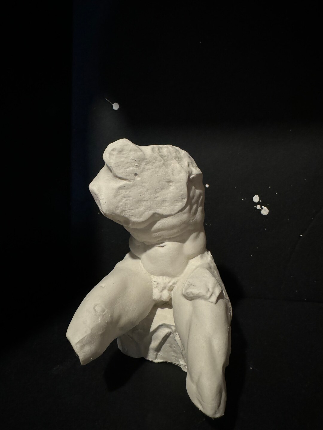 Belvedere Torso Plaster Cast Art Reference, Handmade Sculpture for ...
