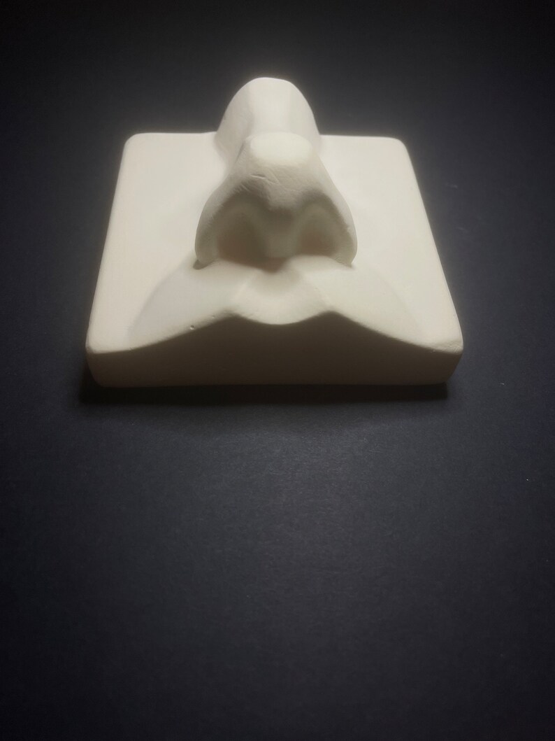 Handcrafted Plaster Cast of Nose, Art Practice, Cast Drawing, Sculpture ...