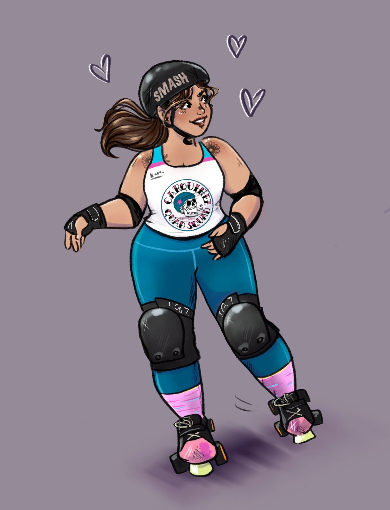 Roller Derby Makeup Ideas