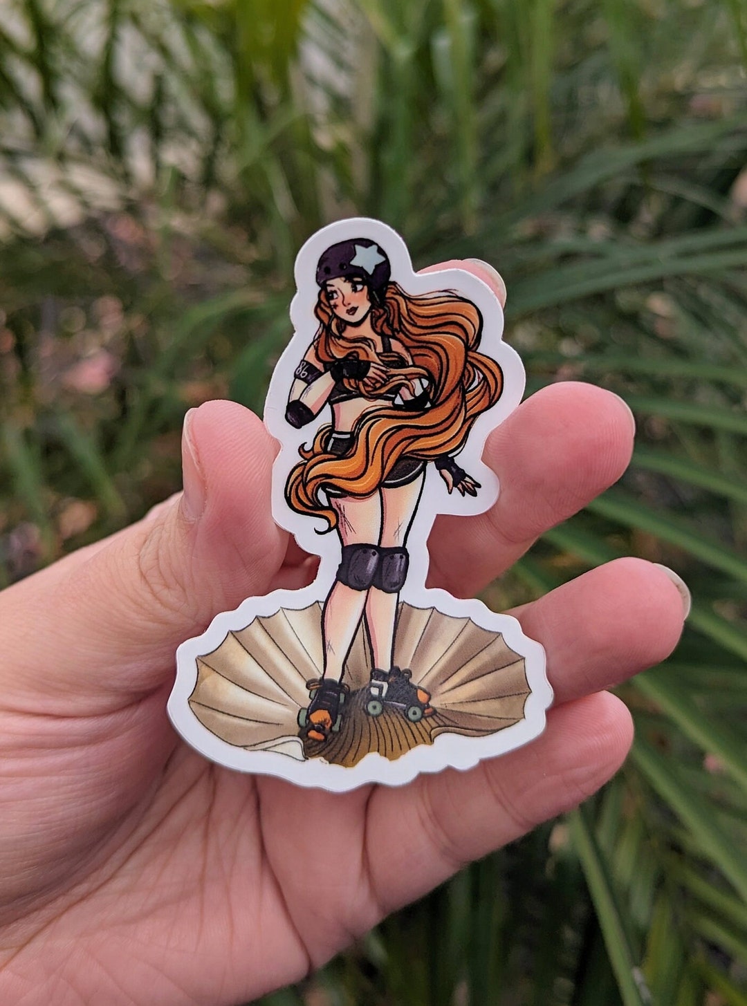 Birth of Derby Vinyl Sticker Roller Derby Gifts - Etsy