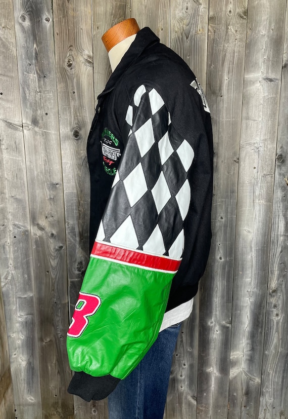 VINTAGE 2000s Jeff Hamilton Racing Collection Jacket … - Gem