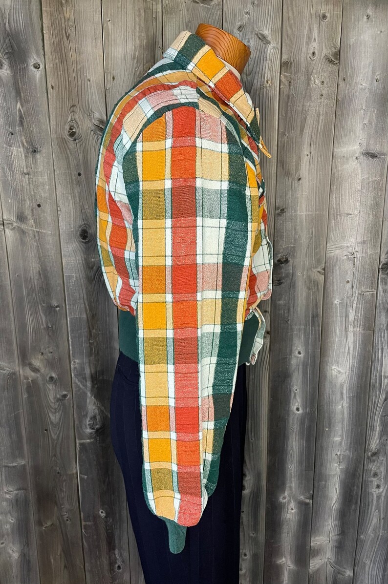 VINTAGE 1970s Spatz Sport Jacket / Plaid / Tartan / Rockabilly / Office ...