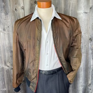 VINTAGE 1950s Ricky Jacket Reversible / Waist Band / Bomber Jacket ...