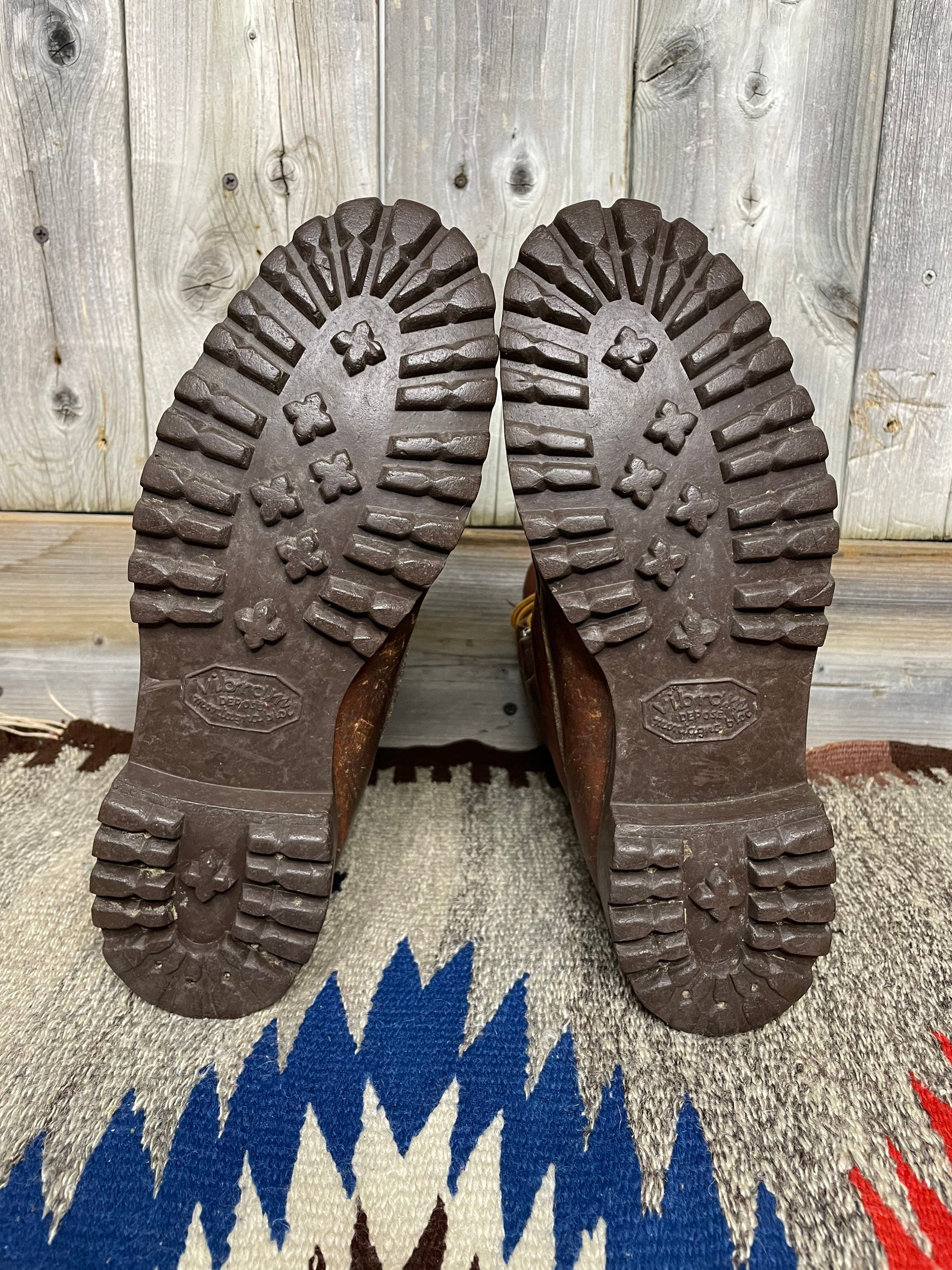 VINTAGE 1960s Red Wing Irish Setter Sport Boots / Combat Boots / Logger ...