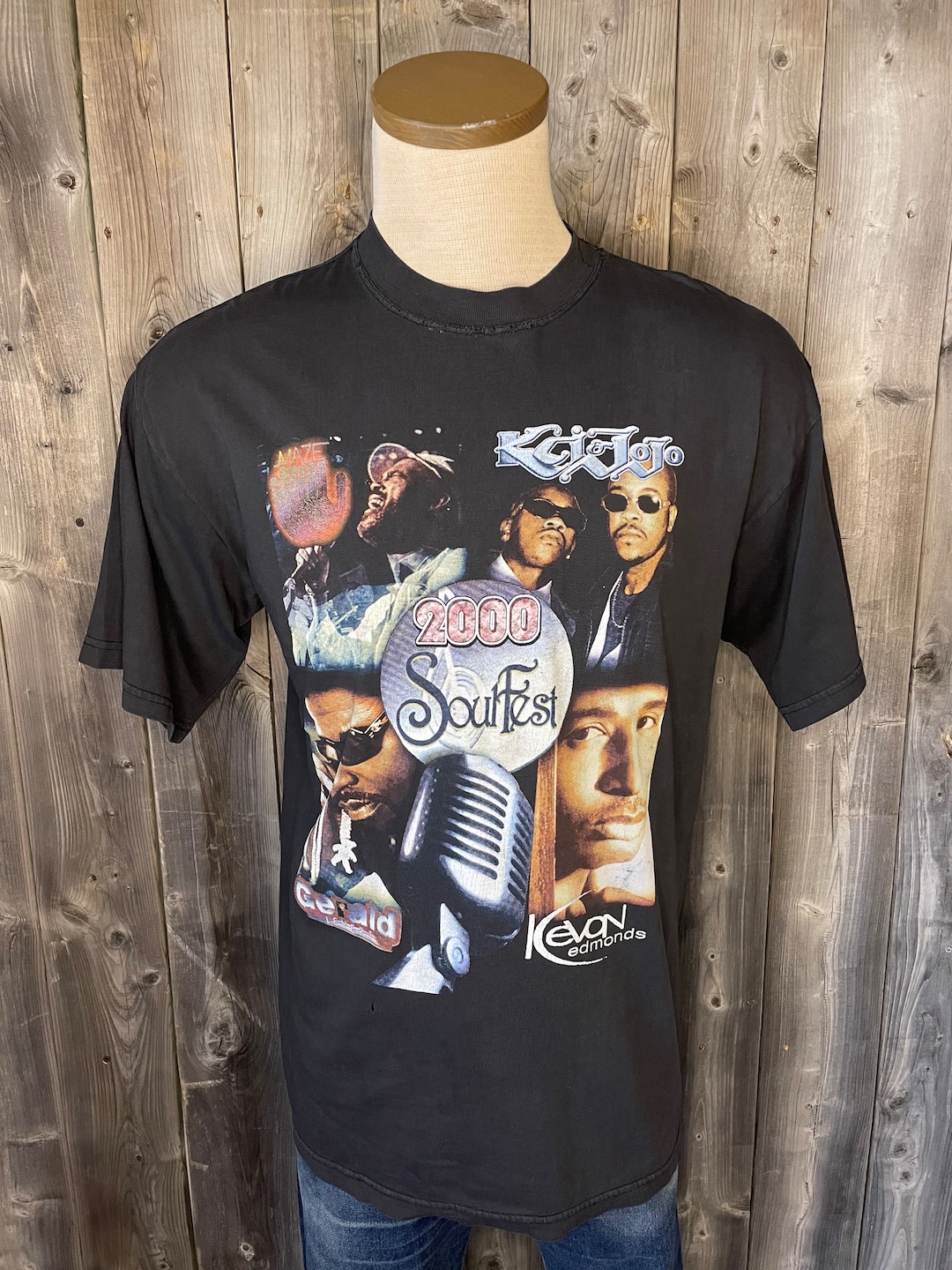VINTAGE 2000s SOULFEST T-shirt Y2K / K-CI & Jojo / Maze Featuring ...