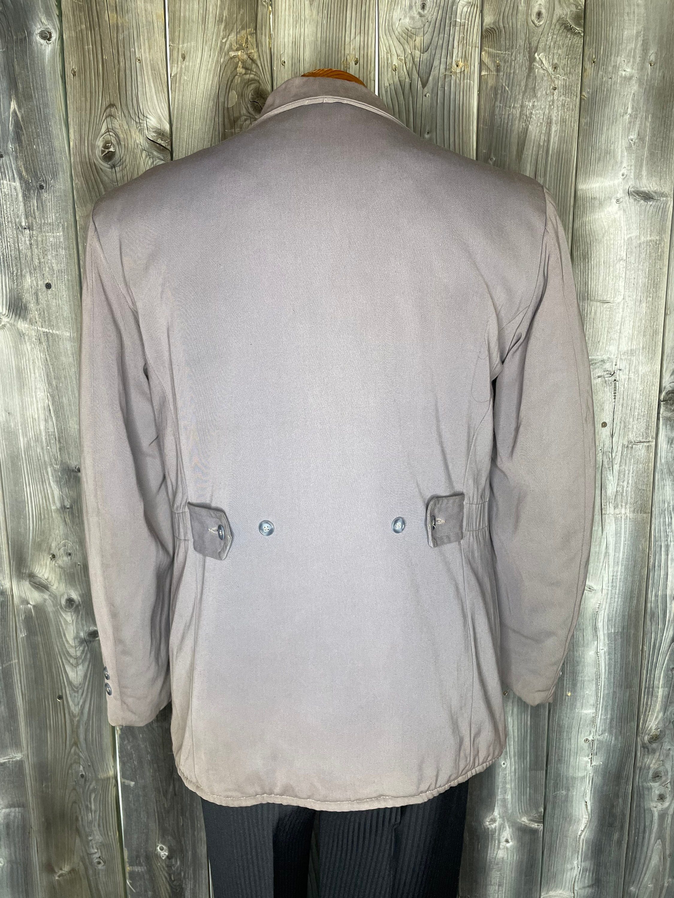 VINTAGE 1950s HERCULES Gabardine Jacket / Outerwear / Club Jacket / Car ...