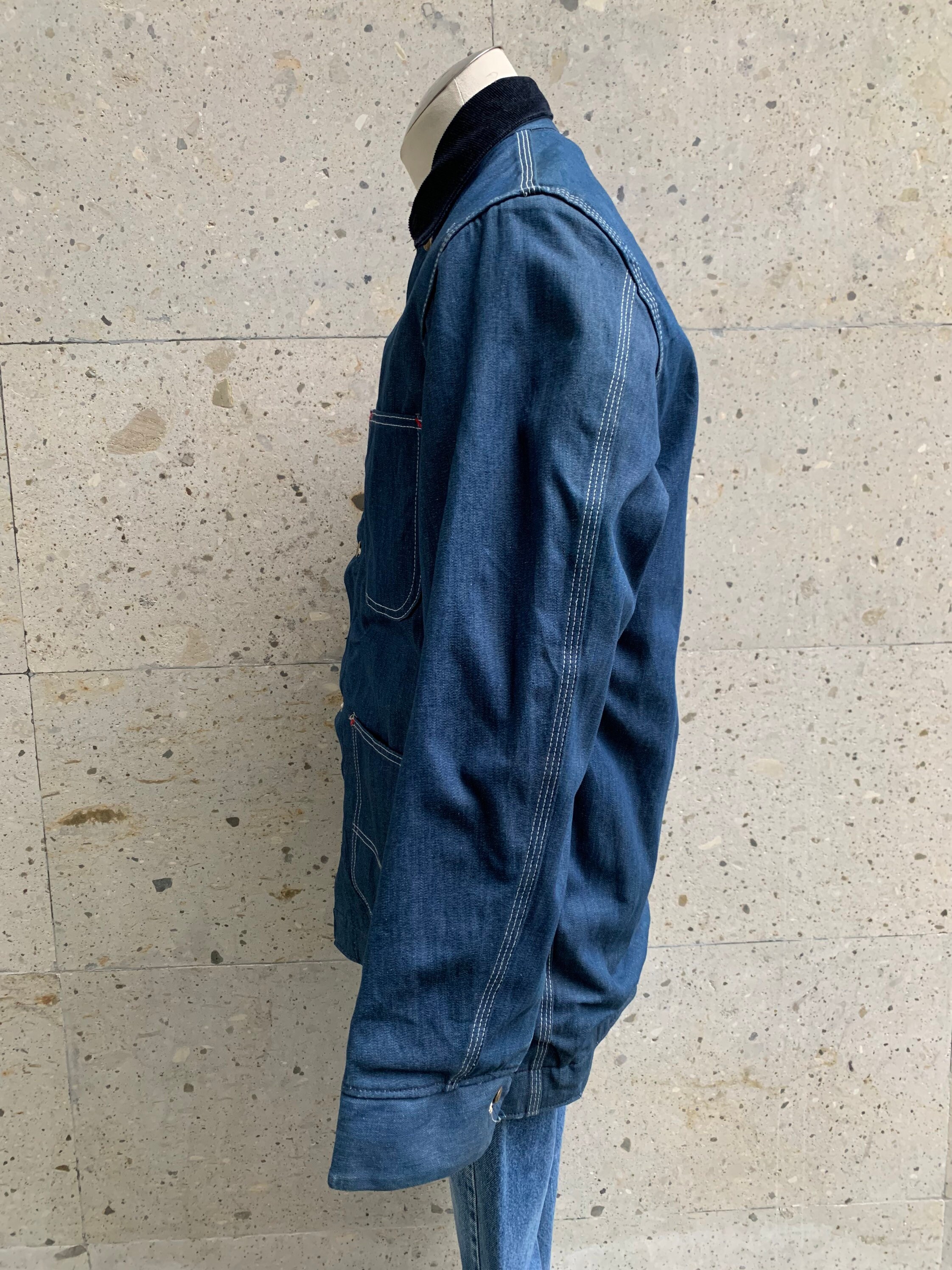 VINTAGE 1970s SEARS Work Leisure Chore Jacket / Engineer Jacket / Work ...