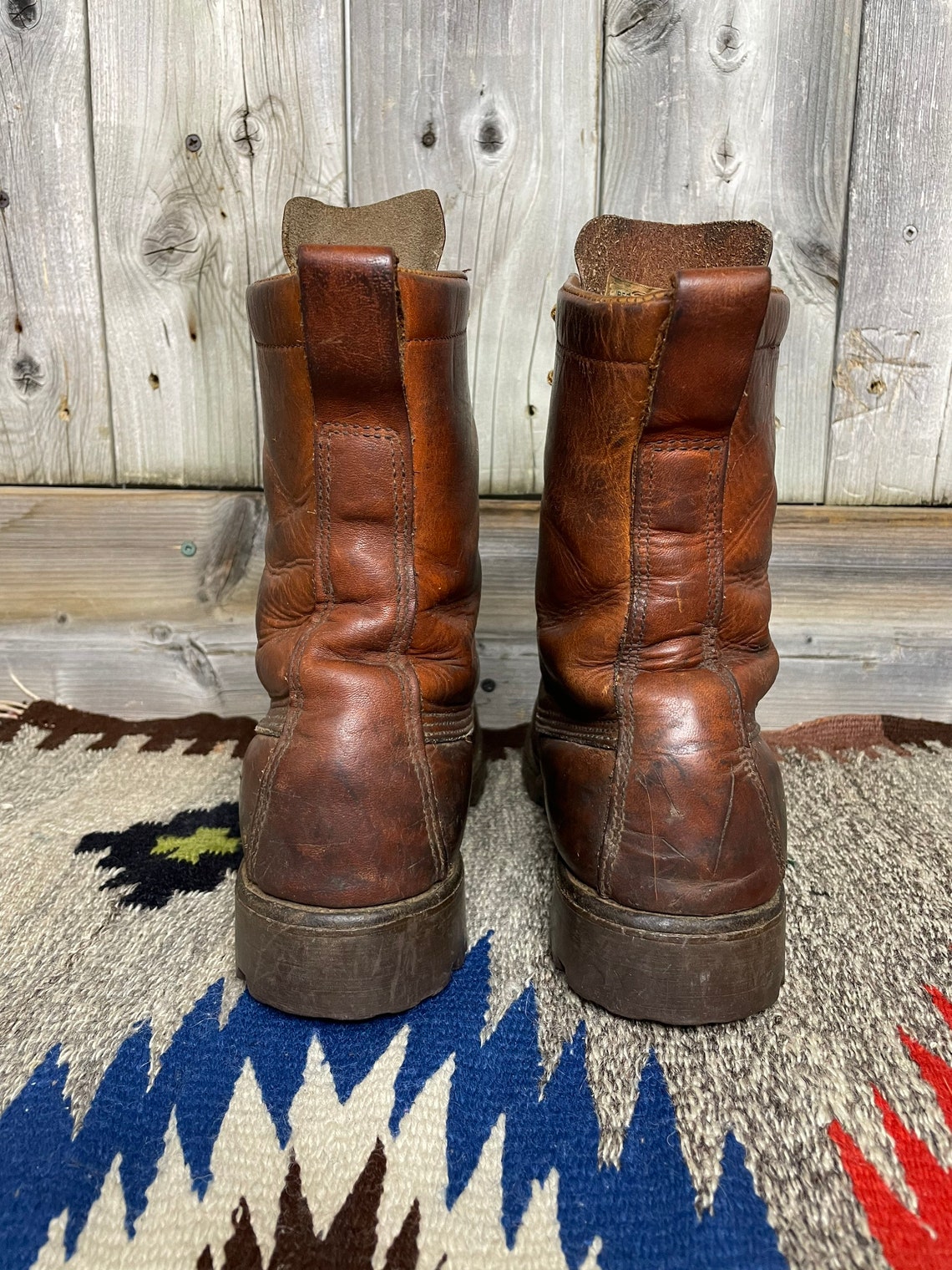 VINTAGE 1960s Red Wing Irish Setter Sport Boots / Combat Boots / Logger ...