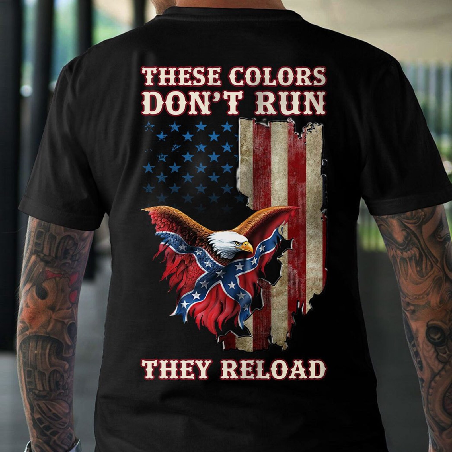 These Colors Dont Run They Reload T Shirt Etsy
