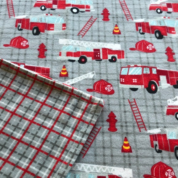 Fire Truck Blanket - Etsy
