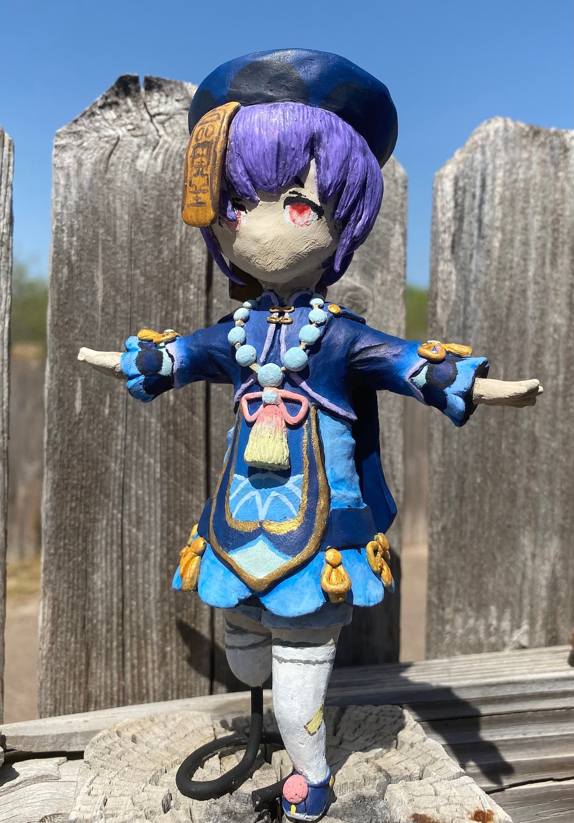 Custom Handmade Anime Clay Figure Any Character Or Item Etsy