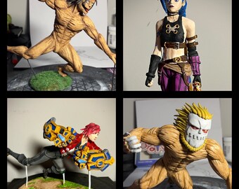 Custom Anime Figure - Etsy