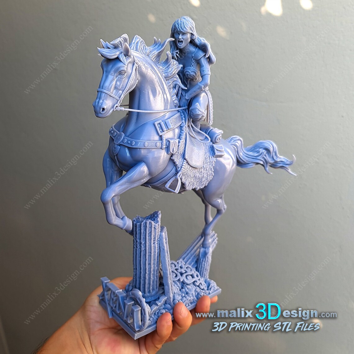 Sanix 3D Xena Fanart Collectible Figure / 3D Miniature for - Etsy