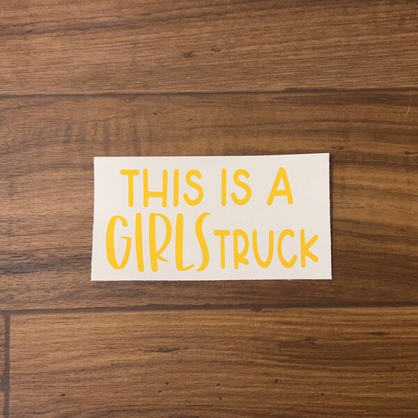 Pavement Princess Truck Decals - Etsy