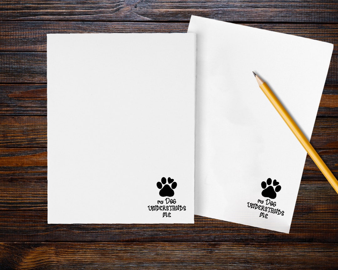 Dog Best Friend, Dog Lover Notepad, Dog Lover Gift, Notepaper, Dog ...