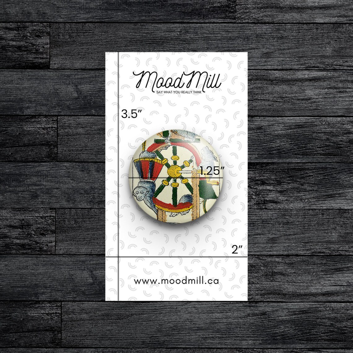 Wheel of Fortune Wheel of Fortune Pin Wheel of Fortune - Etsy