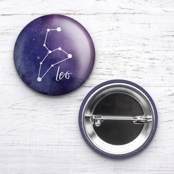 Leo Leo Pin Leo Magnet Astrology Pin Astrology Magnet - Etsy