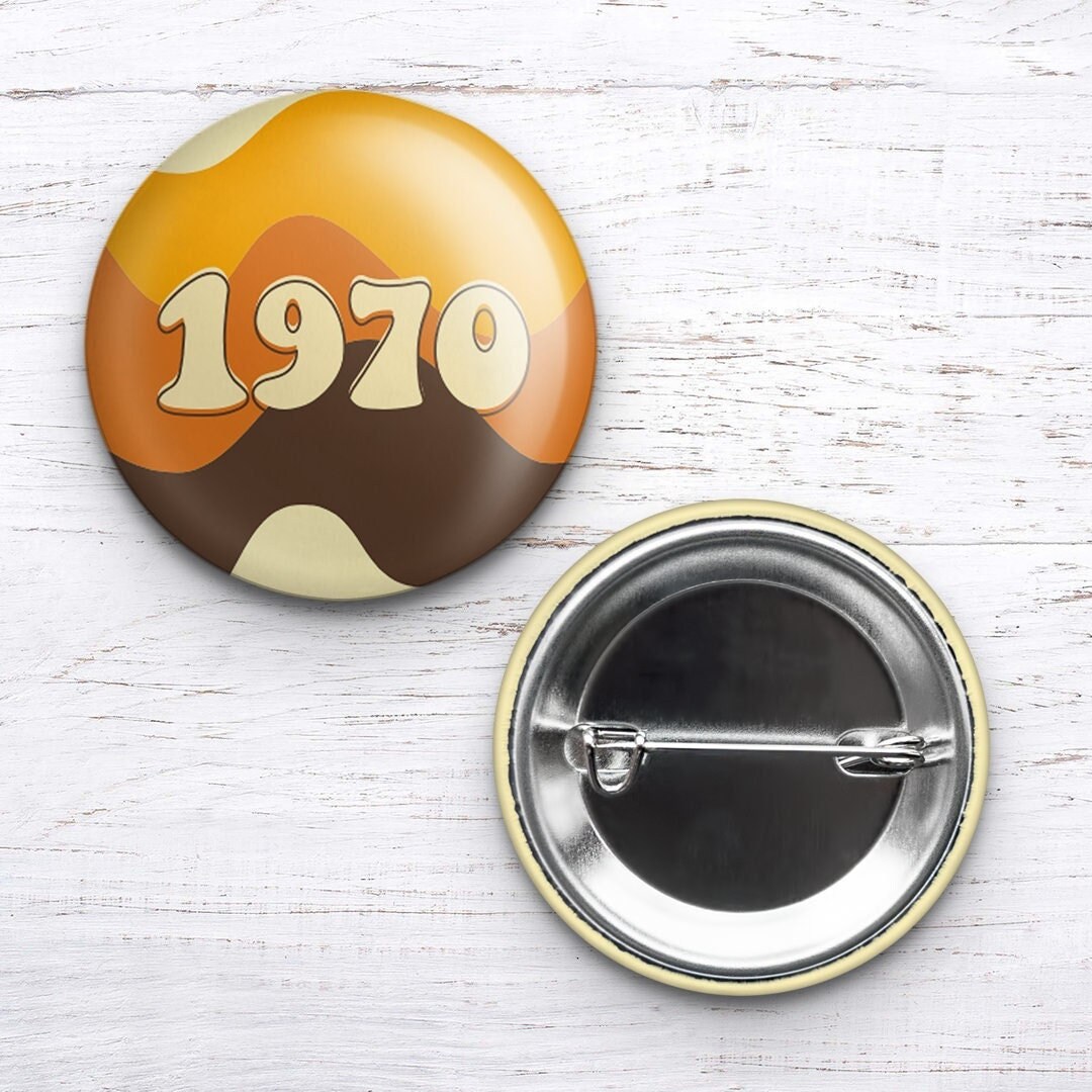 1970 Pin, 1970 Magnet, 1970 Gifts, Cute Pin, Fun Pin, Gift for Friend ...