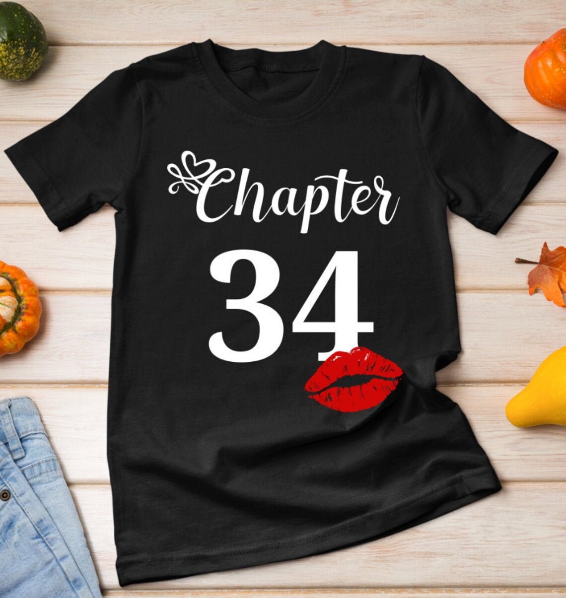 Chapter 34 Tee 34th Birthday Shirt Birthday Shirt 34th Etsy chapter-34-tee-34th-birthday-shirt-birthday-shirt-34th-etsy