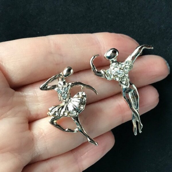 Ballerina Brooch - Etsy