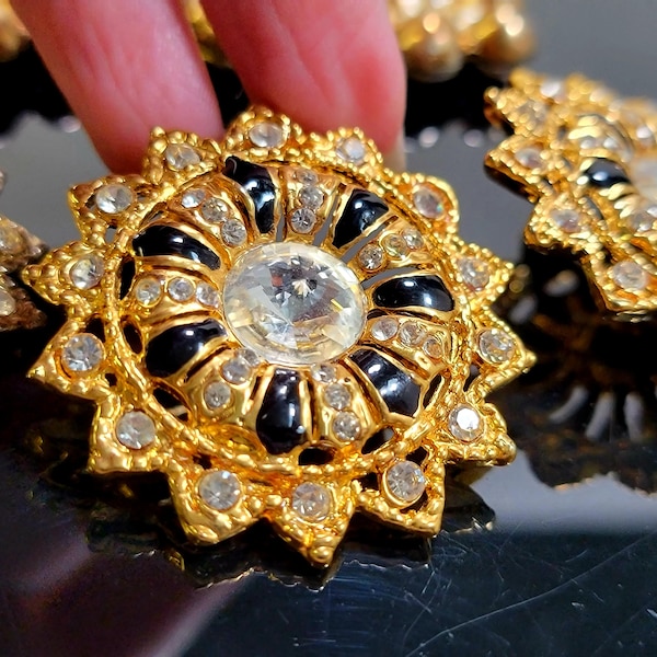 Crystal Buttons - Etsy