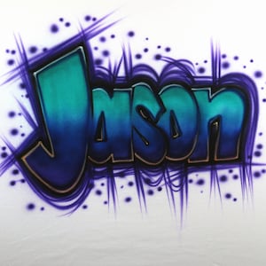 The Name Jason In Graffiti
