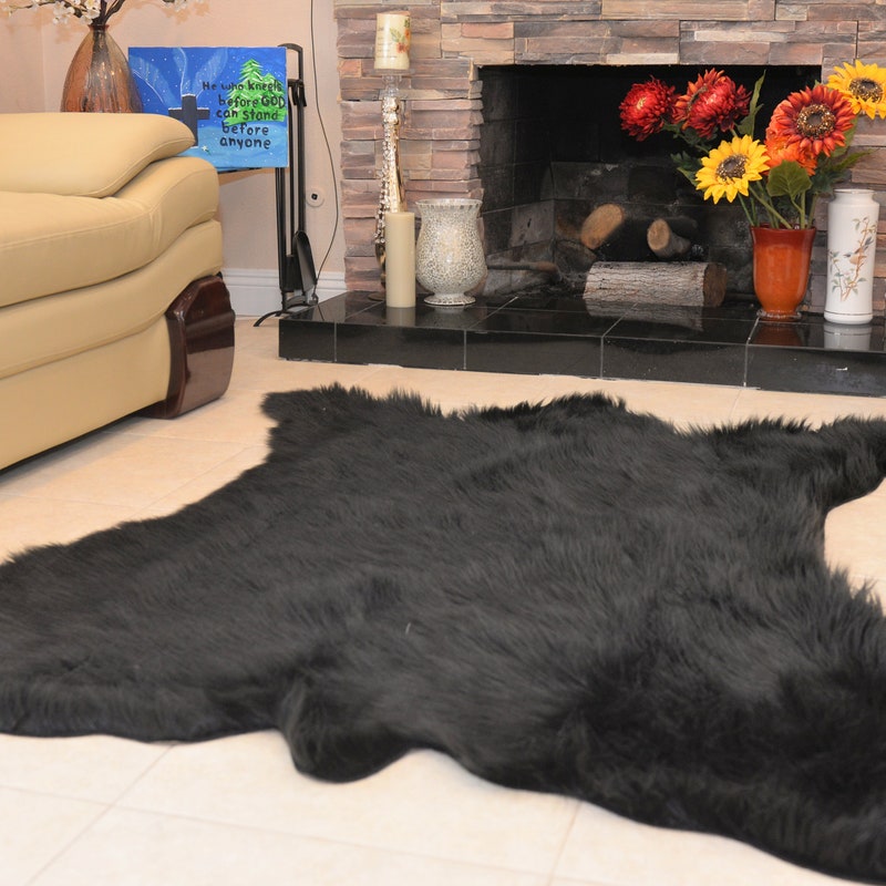 Faux Fur Rug - Etsy