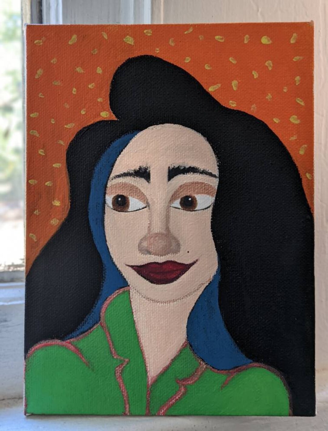 Mini Portrait of a Girl Painting - Etsy