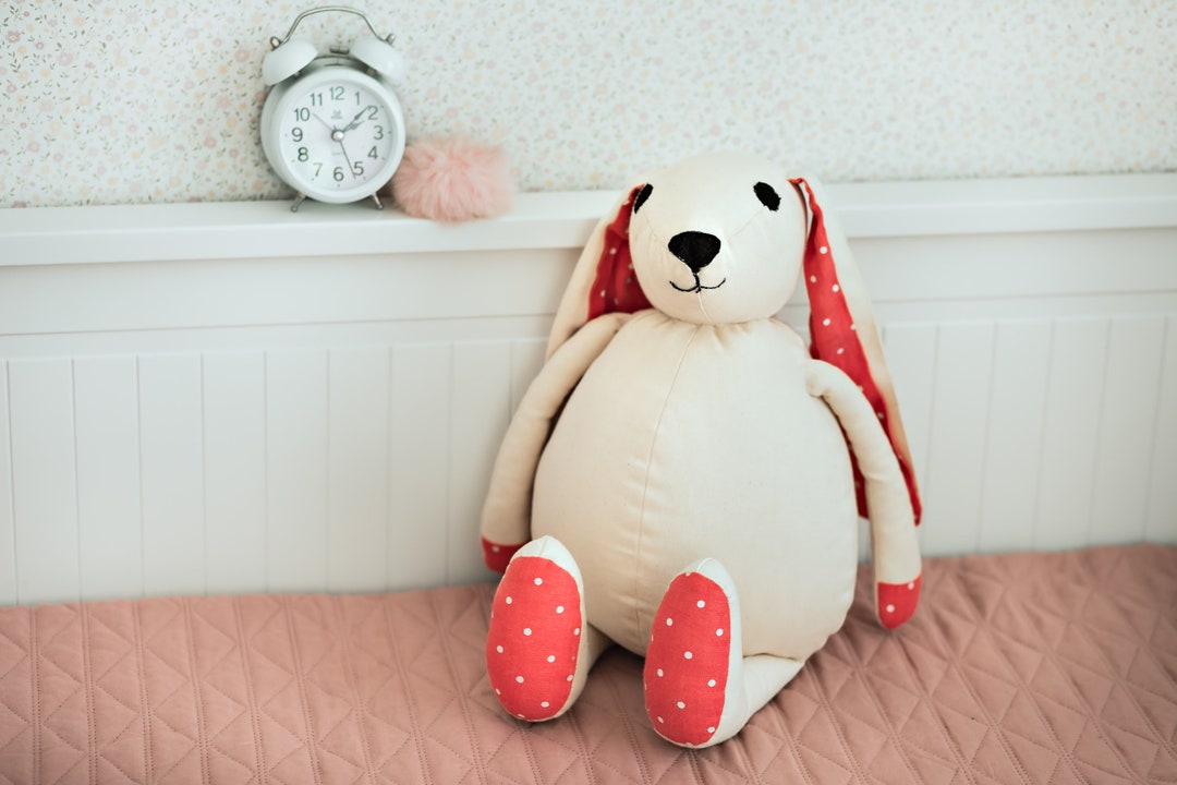 COCO Bunny / Happy Toy Bunny / Childhood Friend Bunny / Linen Bunny Toy ...