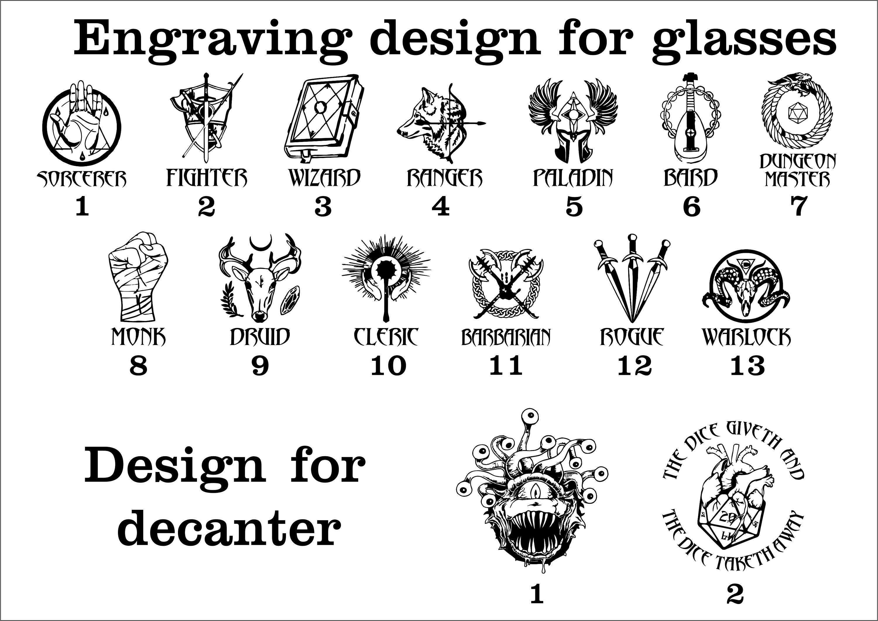 Dnd Whiskey Set, Personalized Whiskey Gift Set, Whiskey Decanter Set ...