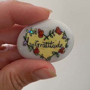 Gratitude / Pebble / Thank You / Kindness Gift /mental Health Gift ...