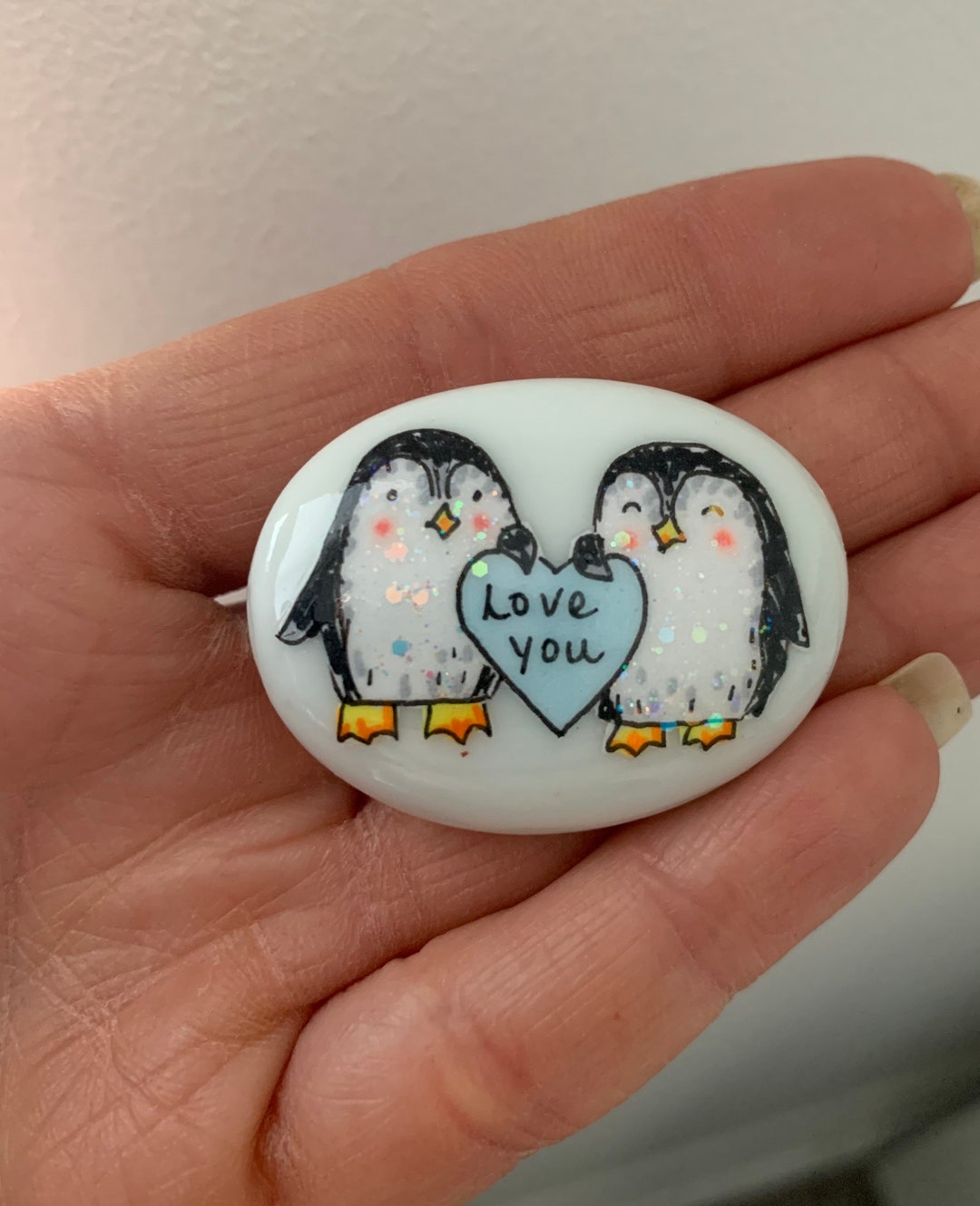 Penguin Pebble , Personalised Gift , You’re My Penguin , Exam Gift ...