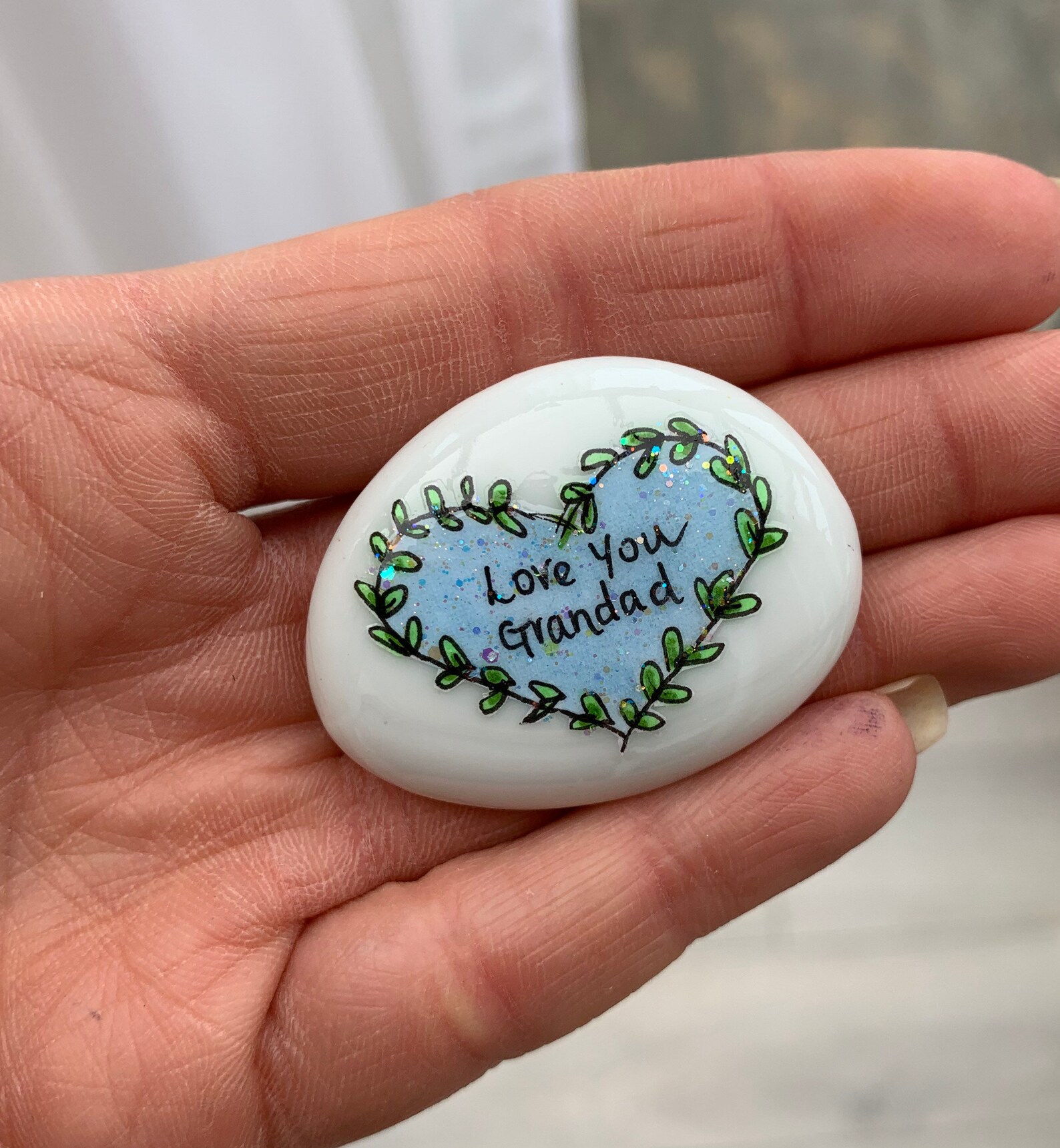 Grandad Dad Gift Memorial Stone Fathers Day - Etsy