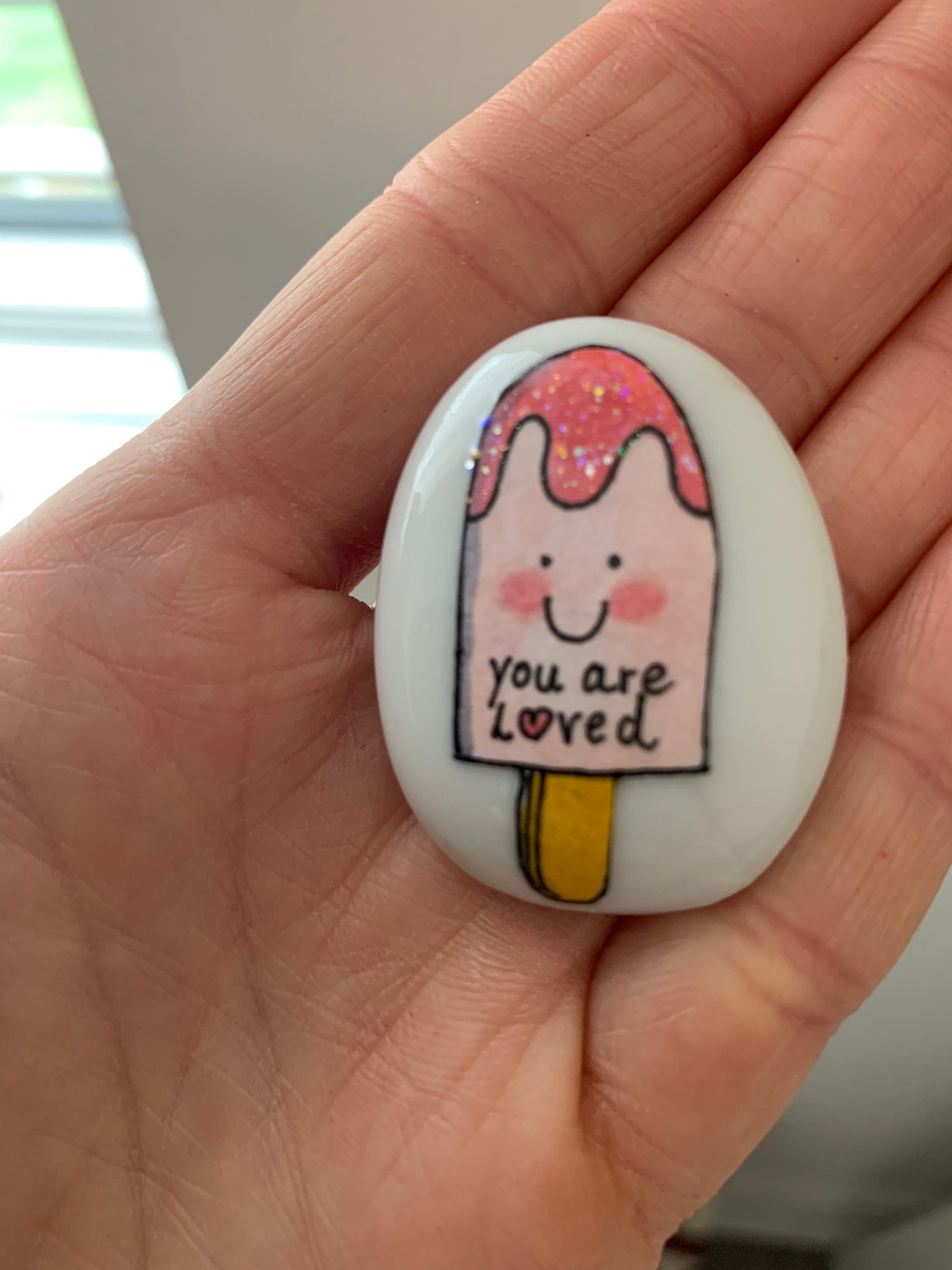 Positivity Pebbles / Positive Affirmations /lollies/ | Etsy UK