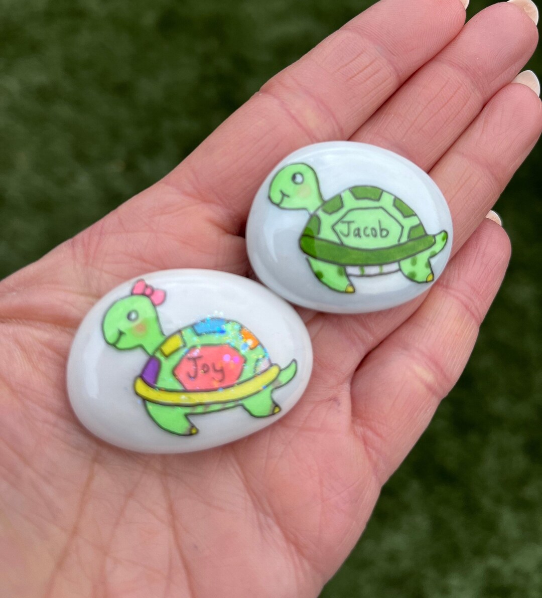 Turtle / Pocket Hug/ Worry Stone/ Anxiety Gift for Kids /small Gift ...