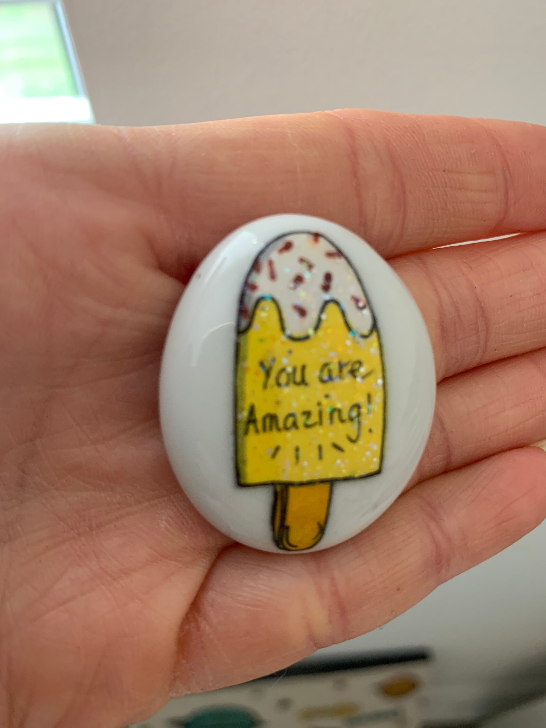 Positivity Pebbles / Positive Affirmations /lollies/ | Etsy UK