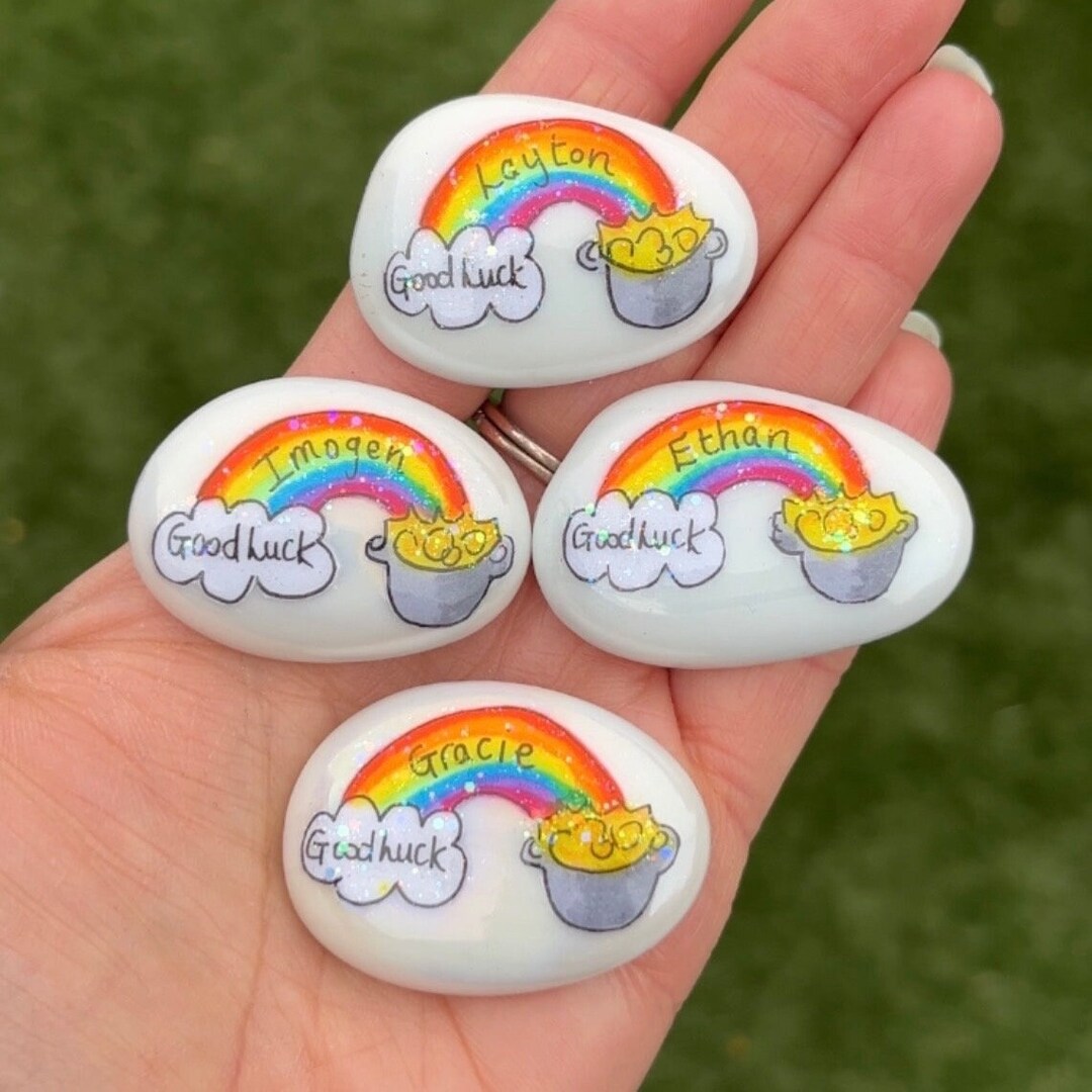 Good Luck Pebble., Exam Gift, Anxiety Gift, GCSE, Stress Relief , New ...