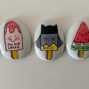 Positivity Pebbles / Positive Affirmations /lollies/ Mindfulness ...