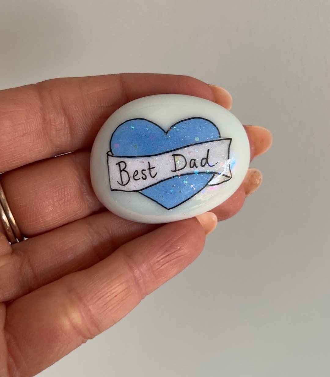 Best Dad Pebble ,father’s Day Gift , Pocket Hug , Love You Daddy ...