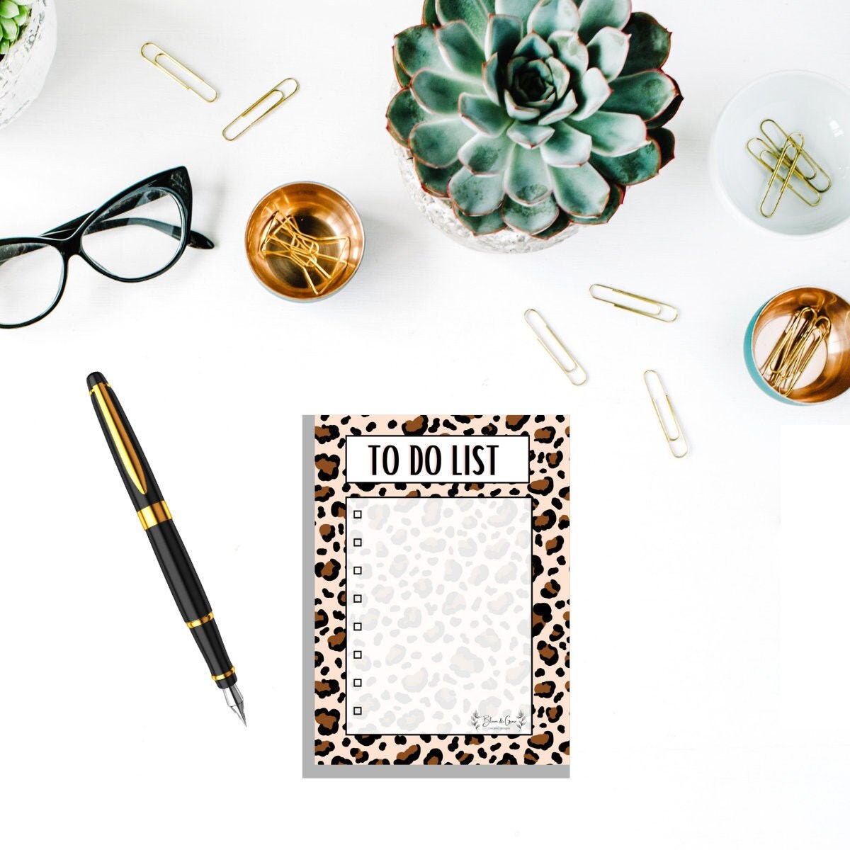 Daily To-do List Notepad Planner Sheet Organization - Etsy