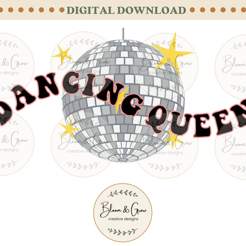Dancing Queen Svg - Etsy