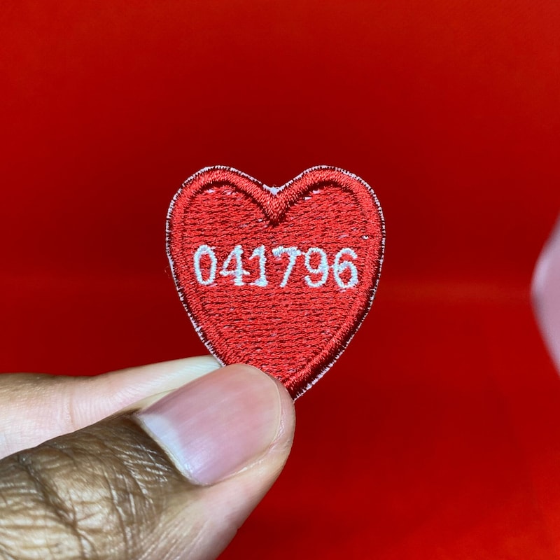 Heart Iron on Patch - Etsy