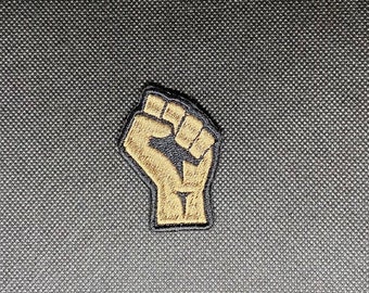 African Pride Black Power Fist Iron-on Patch - Etsy