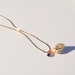 Upcycled Vintage Gold Tone Seashell Drop Charm Necklace One of a Kind ...