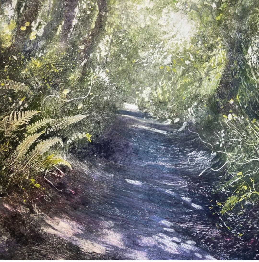 Rachel Sargent, Tracks and Paths, Fine Art Cards, Pack of 4 Blank ...